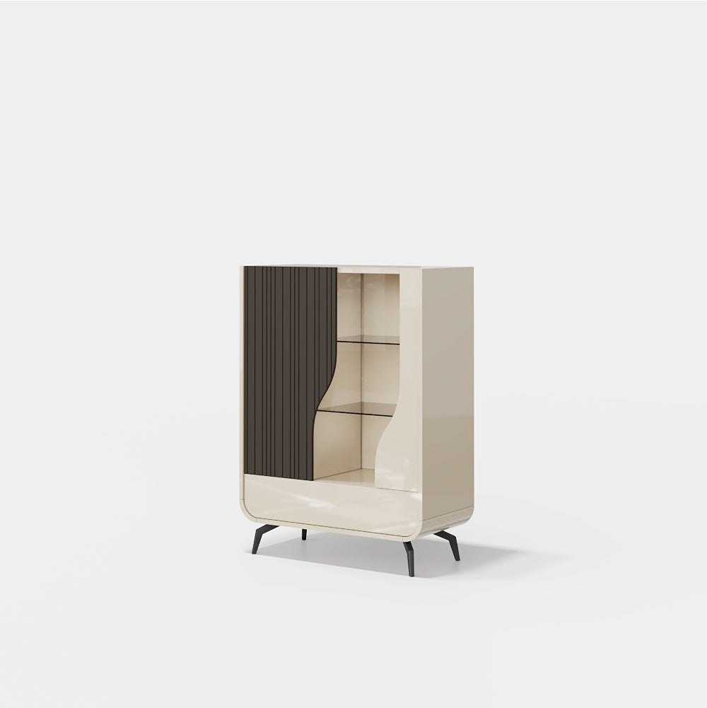Linard Display Cabinet with Legs – Evanyrouse